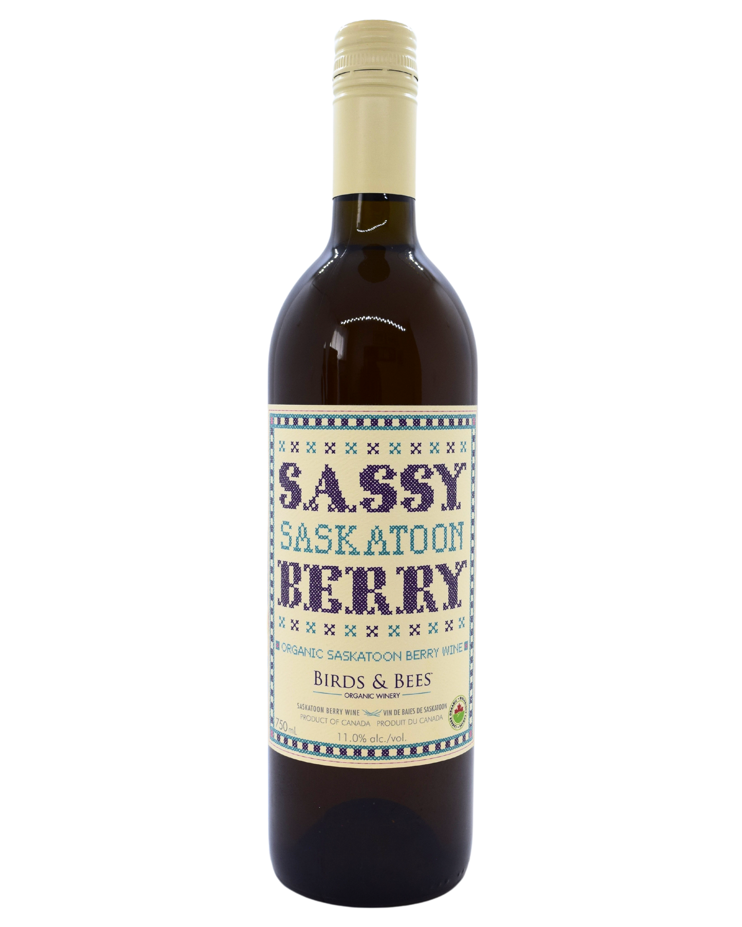 Organic Saskatoon Berry Wine – Birds & Bees Wine and Spirits